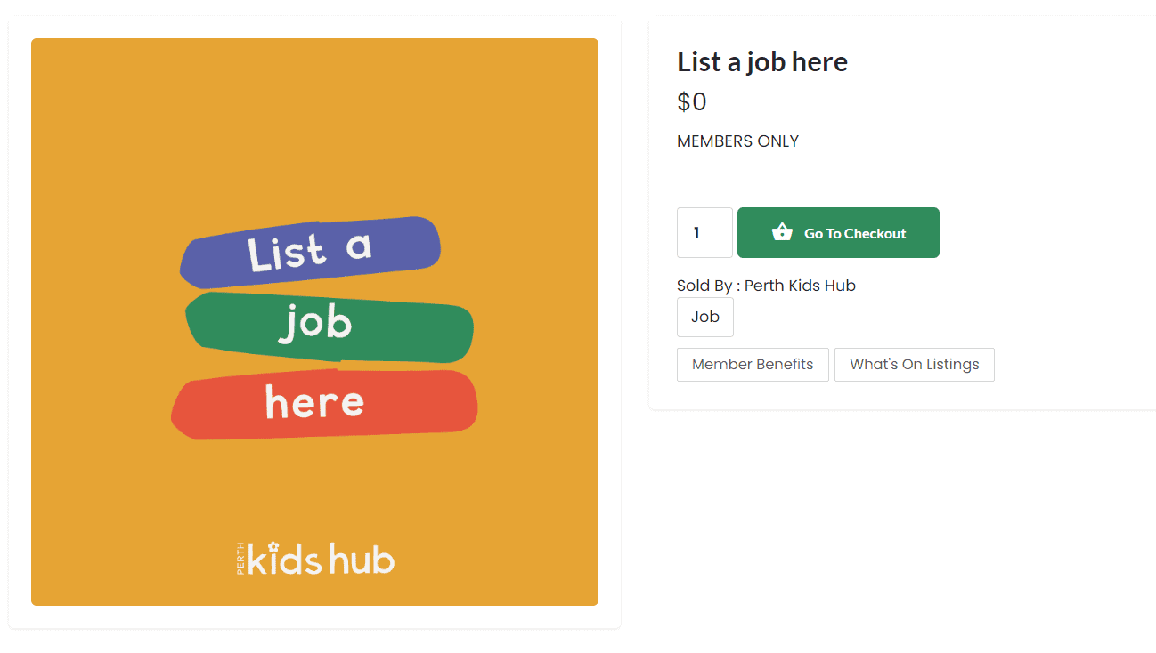 Support - Perth Kids Hub
